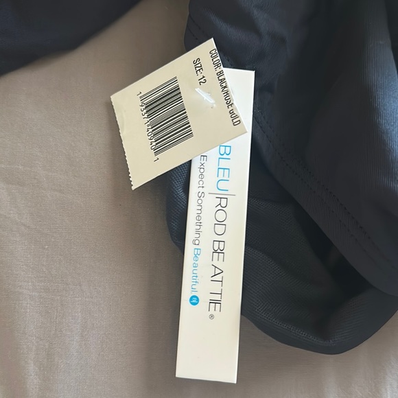 Bleu Rod Beattie | Swim | Bleu Rod Beattie Black Rose Gold Twisted ...